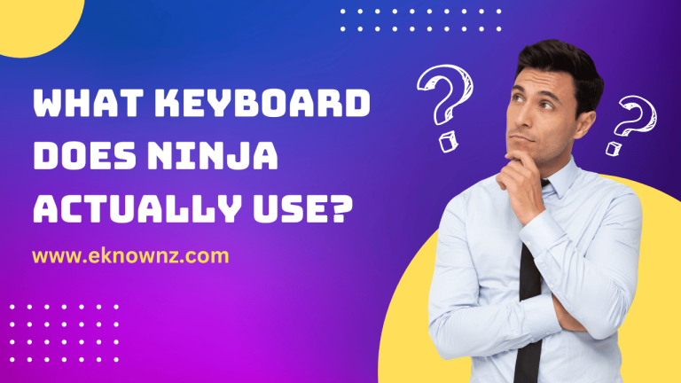 What Keyboard Does Ninja Actually Use?